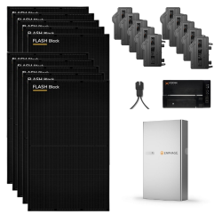 Kit autoconsommation 5000W DUALSUN/ENPHASE - portrait - monophasé ...